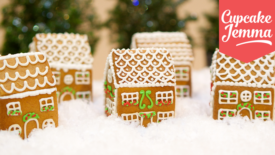 Mini Gingerbread House Recipe – Cupcake Jemma